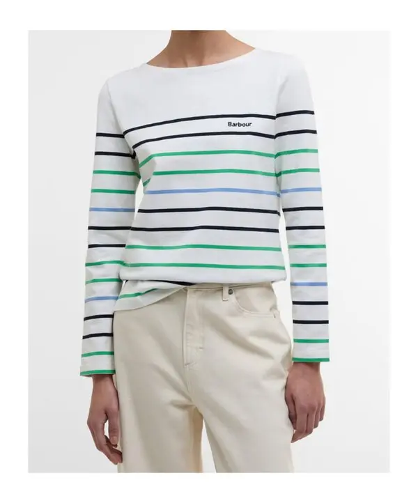 Barbour Hawkins Striped Long Sleeve Top