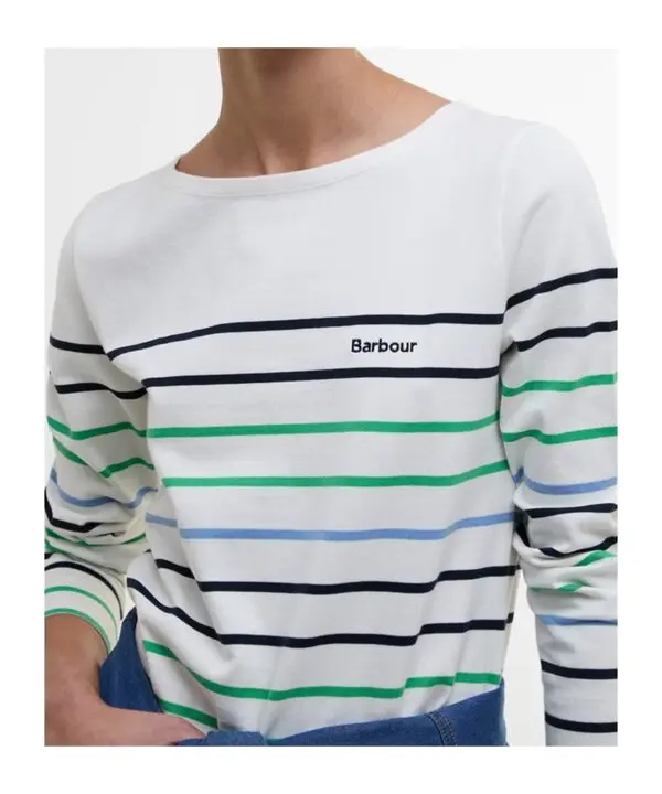 Barbour Hawkins Striped Long Sleeve Top