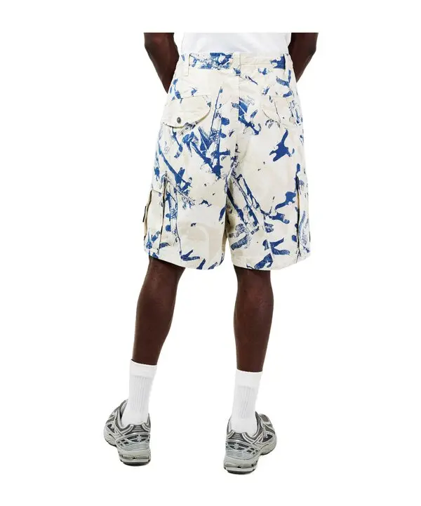 Stone Island Camo Cargo Shorts