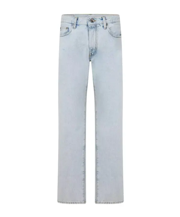 Off-White Diagonal Slim Jeans