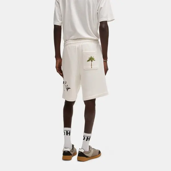 Hugo Boss Printed Loose Fit Shorts