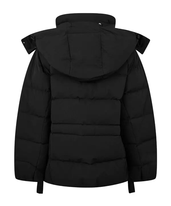 GANNI Hooded Puffer Coat With Duck Down Filling
