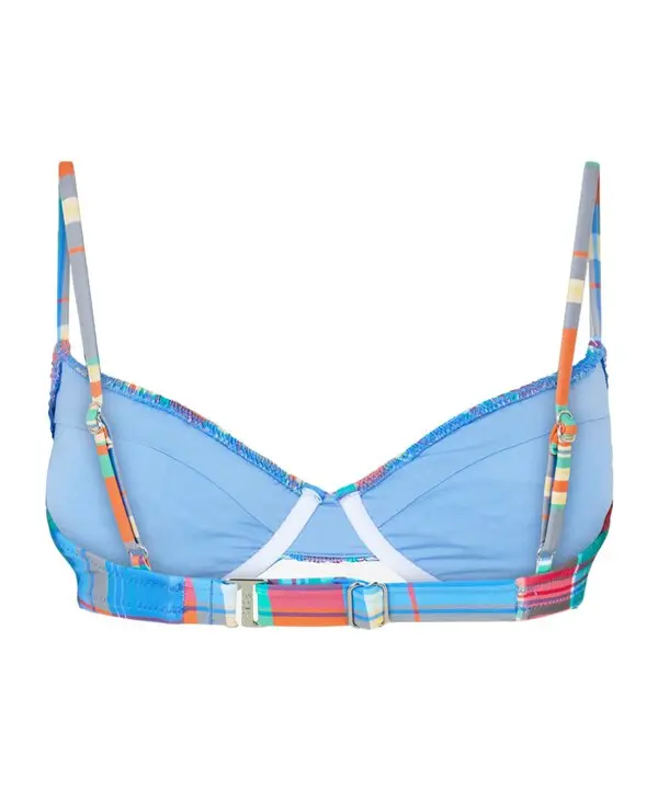 Polo Ralph Lauren Printed Bikini Top - Blue