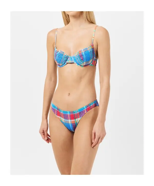 Polo Ralph Lauren Printed Bikini Top - Blue