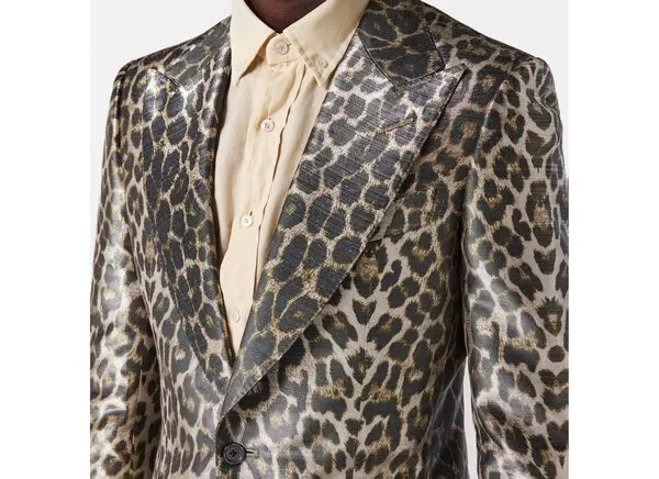 TOM FORD Leopard Print Blazer