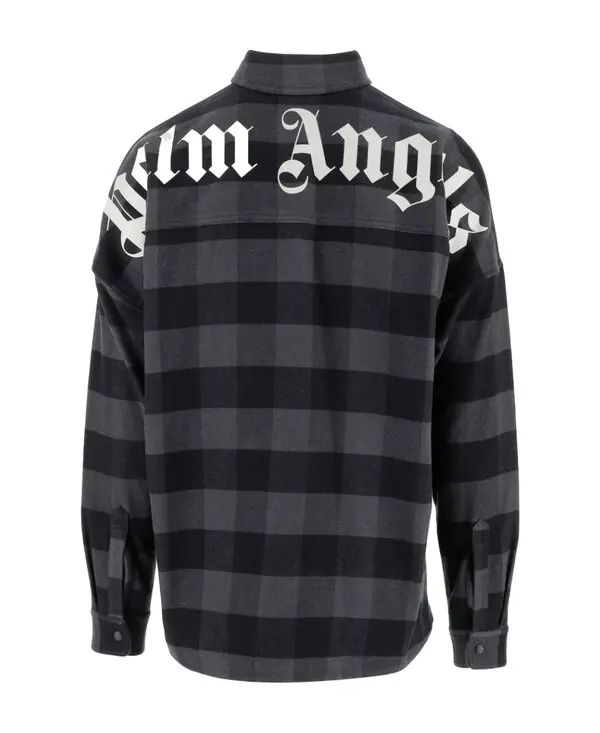 Palm Angels Checked Button-up Shirt