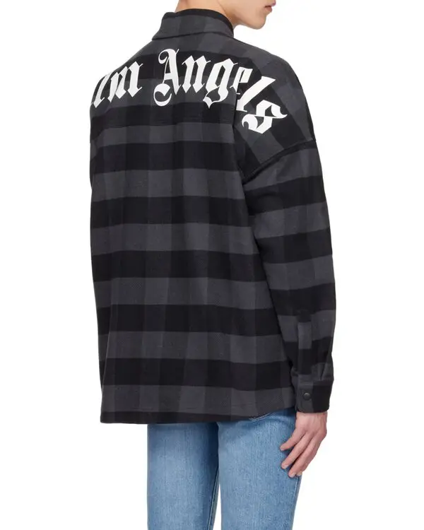 Palm Angels Checked Button-up Shirt