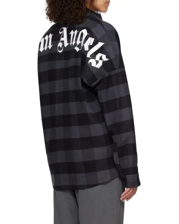 Palm Angels Checked Button-up Shirt