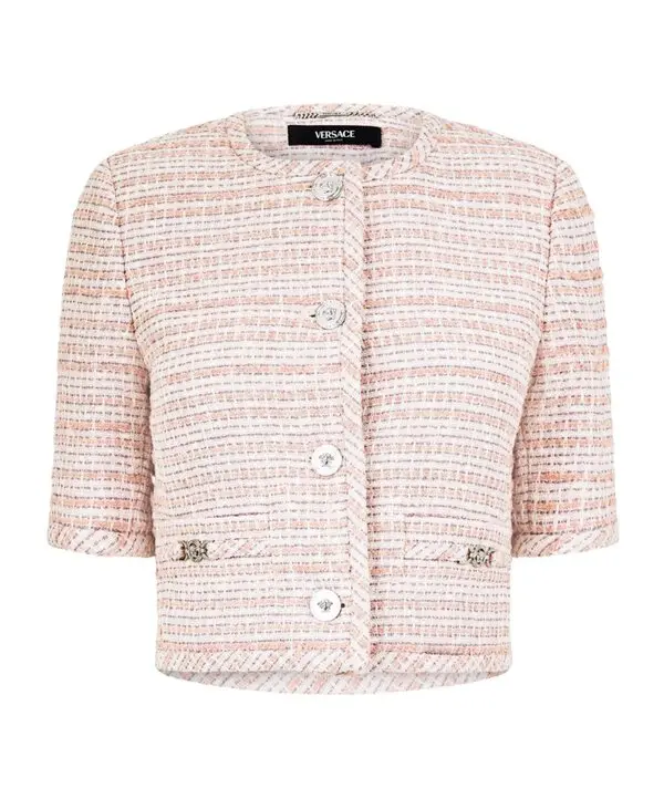 Versace Tweed Jacket - Pink