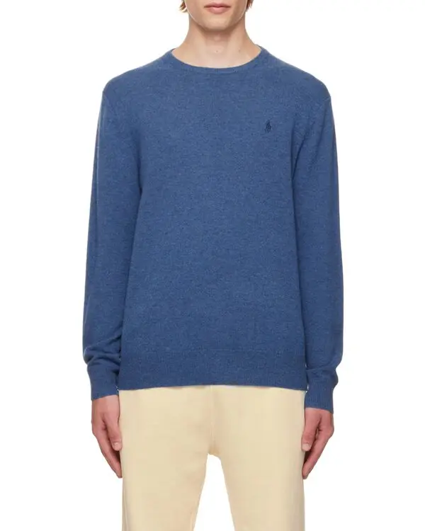 Polo Ralph Lauren Wool-knit Jumper With Iconic Polo Pony