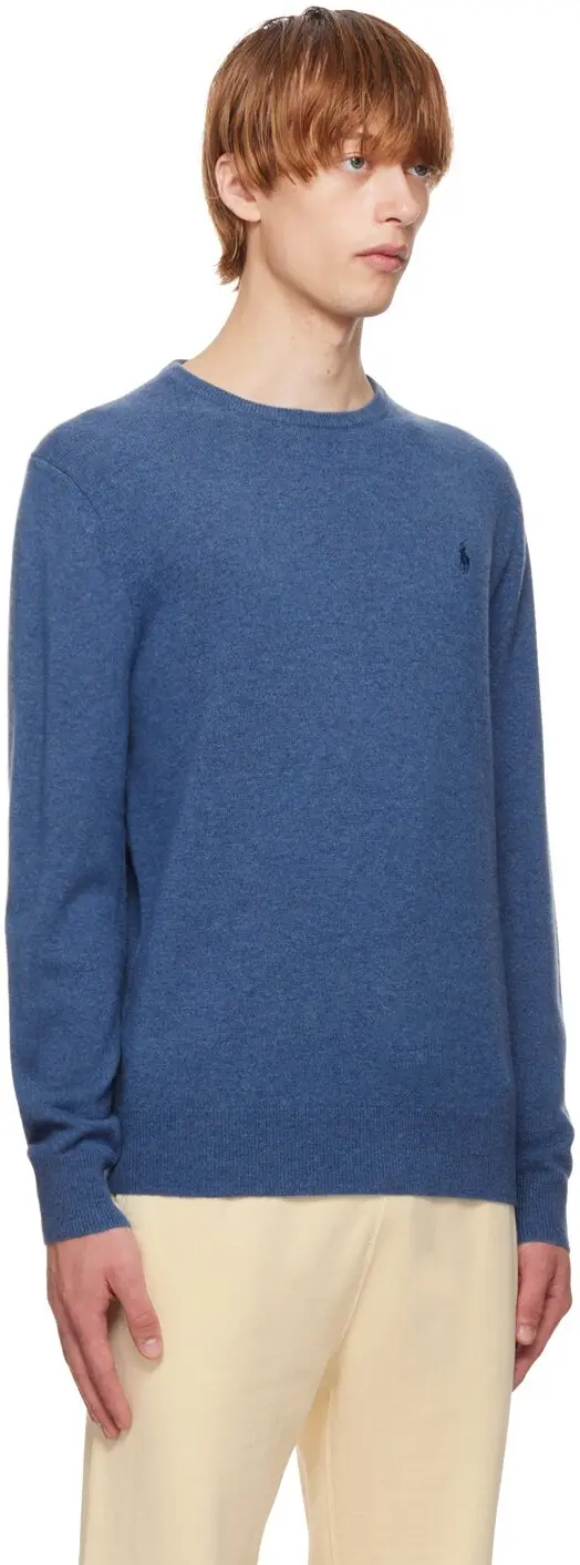 Polo Ralph Lauren Wool-knit Jumper With Iconic Polo Pony