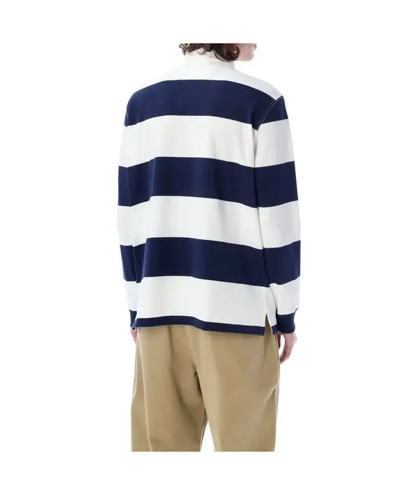 Polo Ralph Lauren Polo Pony Stripe-print Polo Top