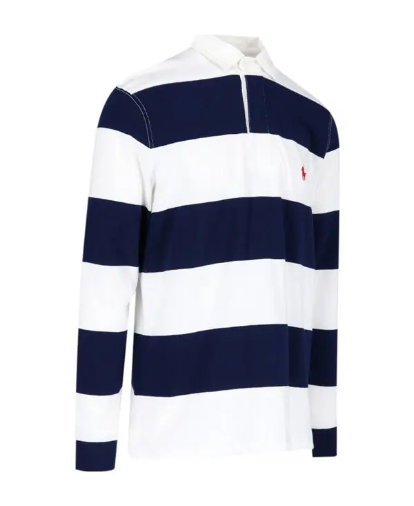 Polo Ralph Lauren Polo Pony Stripe-print Polo Top