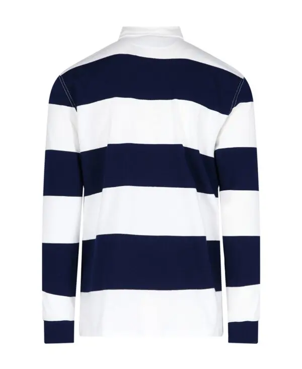 Polo Ralph Lauren Polo Pony Stripe-print Polo Top