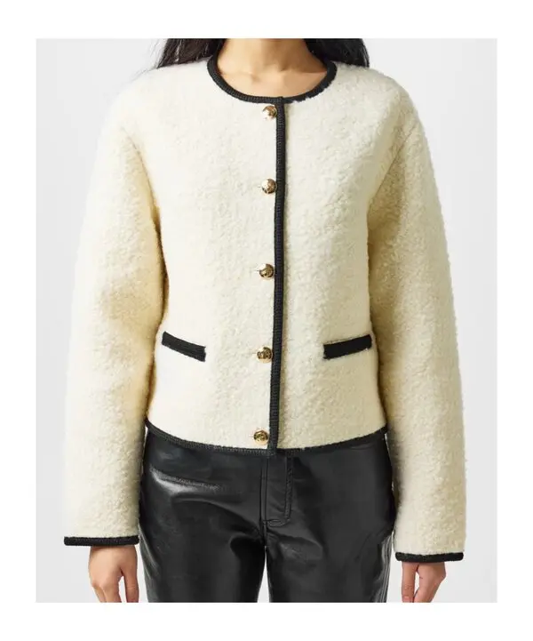 ANINE BING Long Sleeve Casual Jacket