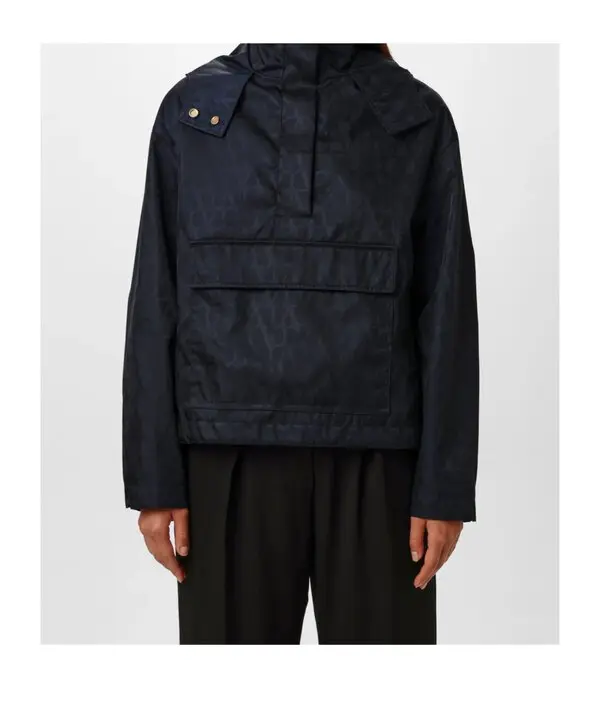 Valentino Garavani Jacquard Hooded Jacket