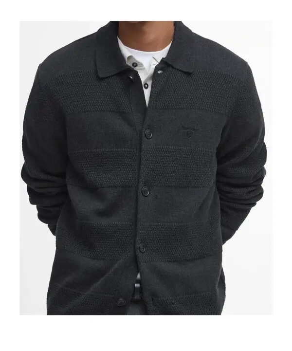 Barbour Crew Neck Knitted Cardigan