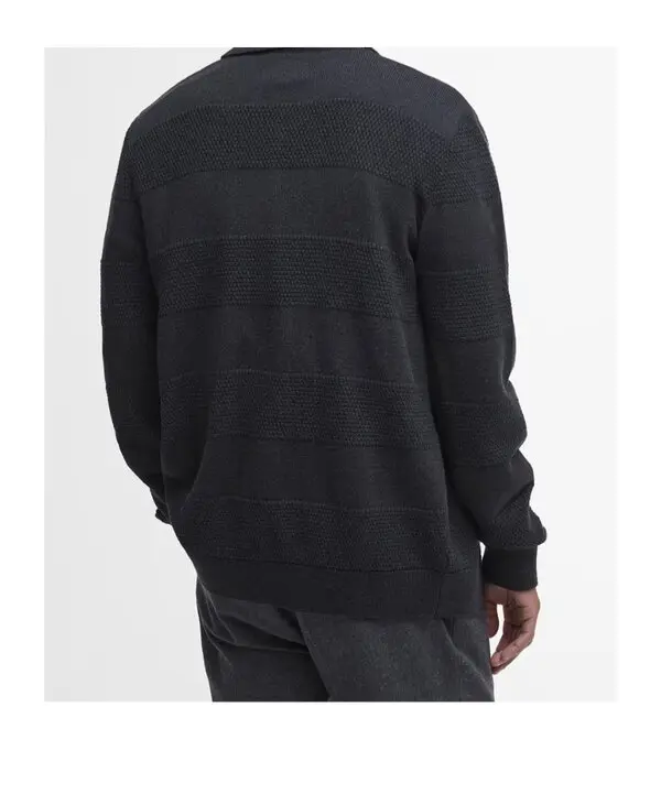 Barbour Crew Neck Knitted Cardigan