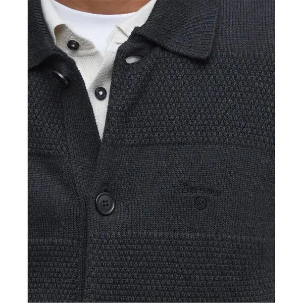 Barbour Crew Neck Knitted Cardigan