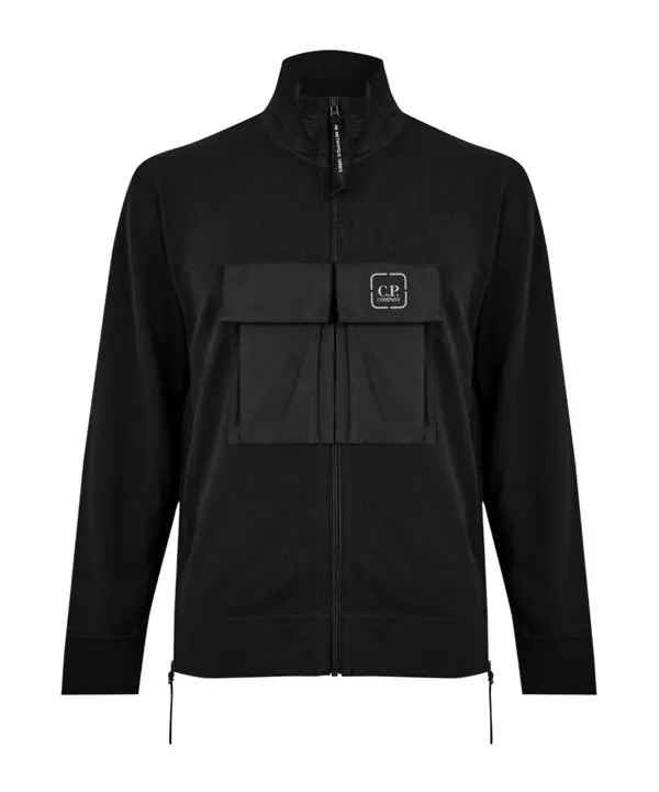 C.P. COMPANY Color-blocked Stand-collar Zip-up Functional Casual Jacket