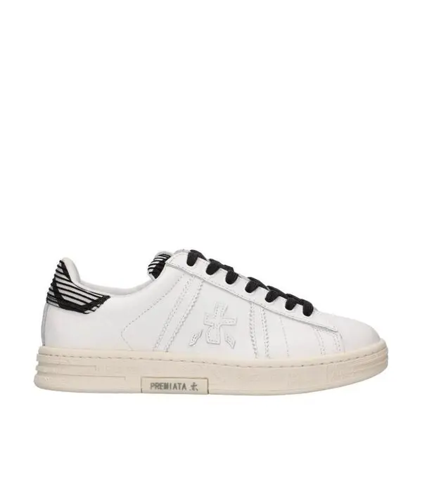 Premiata Logo Low-top Casual Shoes