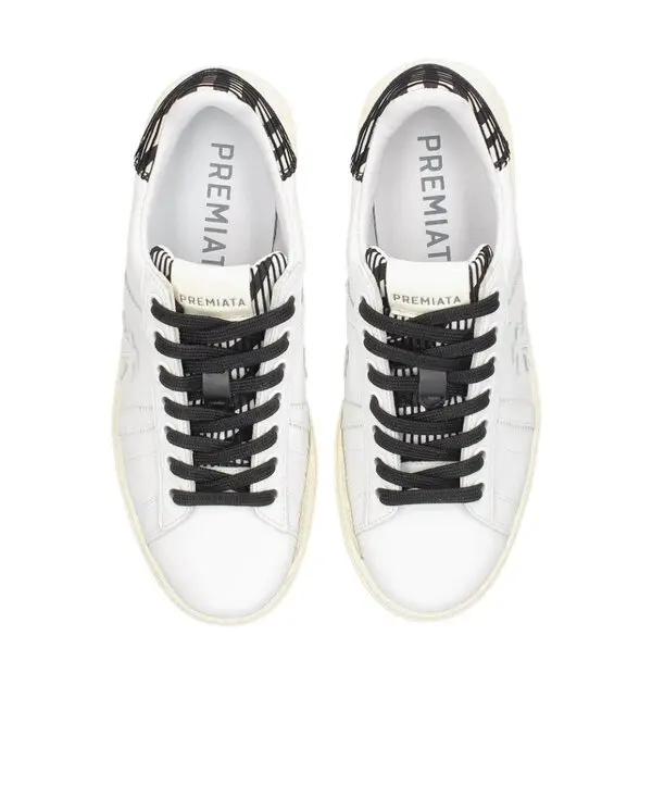 Premiata Logo Low-top Casual Shoes