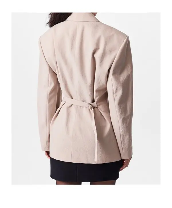 Magda Butrym Double-breasted Belted Blazer
