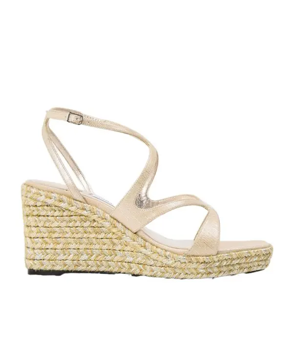 JIMMY CHOO Ayla 85 Wedge Sandals