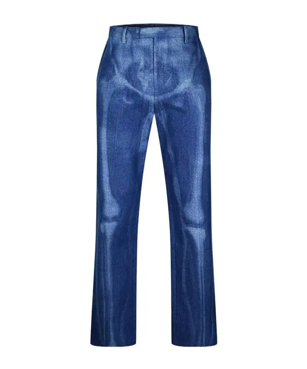 Off-White Body Scan Straight-leg Jeans