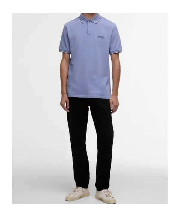 Barbour Evan Tipped Short-sleeved Polo Shirt