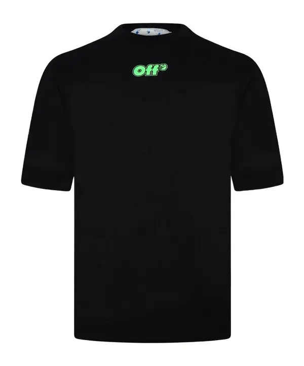 Off-White Skate Short Sleeve T Shirt - Black