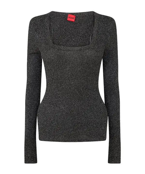 Hugo Boss Long-sleeve Knit Top