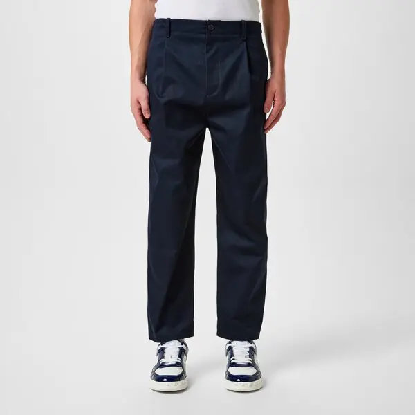 Valentino Garavani Pleat Detail Tapered Trousers