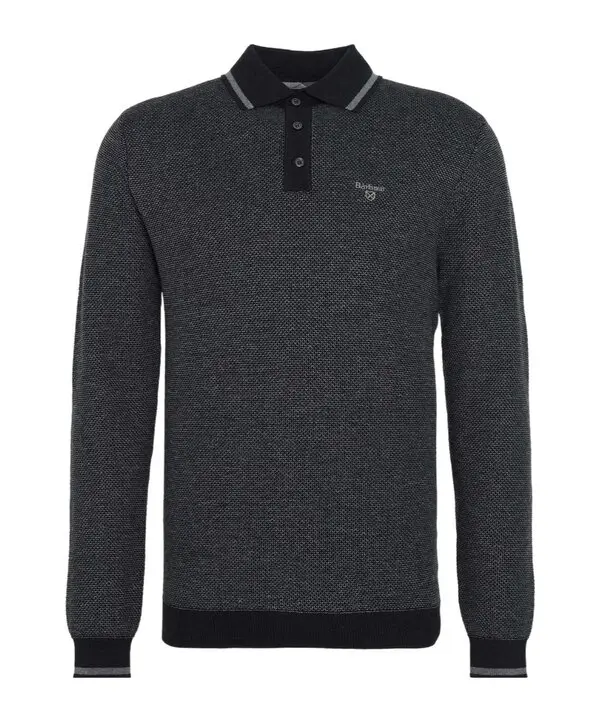 Barbour Long-sleeved Polo Shirt