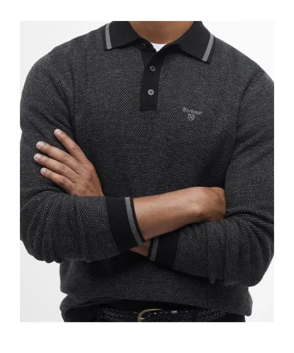 Barbour Long-sleeved Polo Shirt
