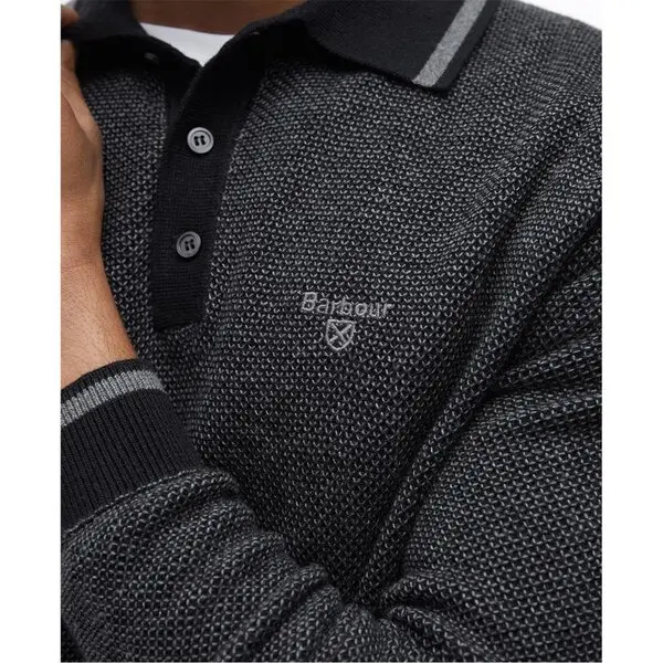 Barbour Long-sleeved Polo Shirt