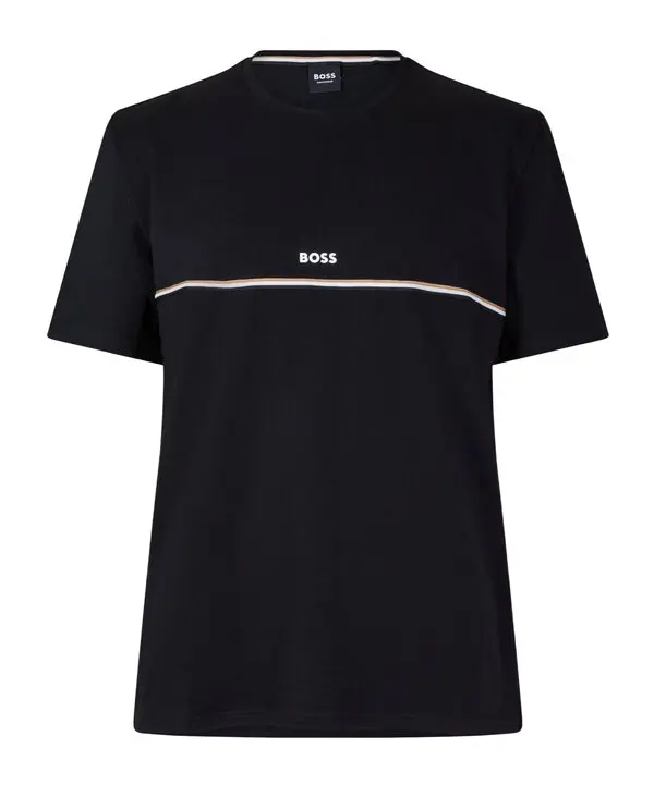 Hugo Boss Minimalist Crew Neck Short-sleeve Top