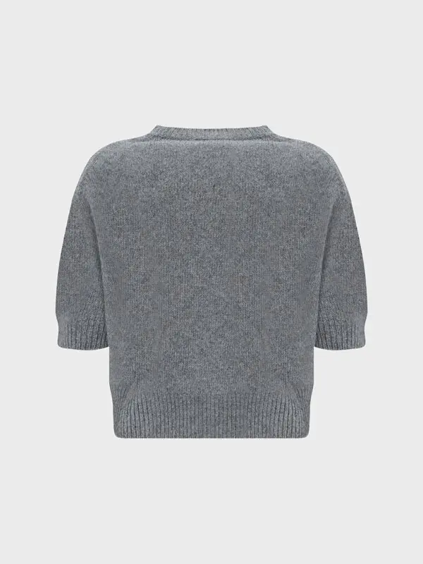 Prada Wool And Cashmere Crewneck Sweater