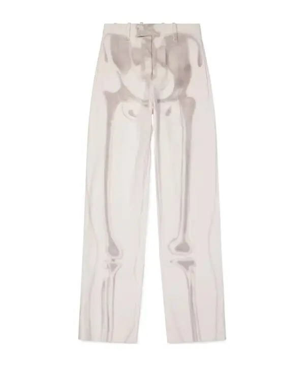 Off-White Body Scan Straight-leg Jeans