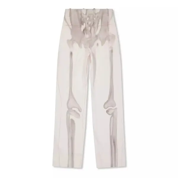 Off-White Body Scan Straight-leg Jeans