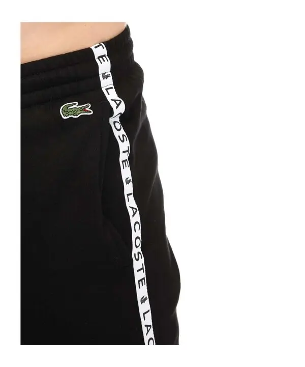 Lacoste Minimalist Solid-color Casual Trousers
