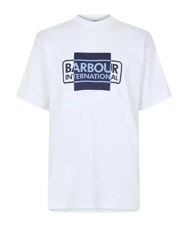 Barbour Short-sleeved Cotton Divide T-shirt