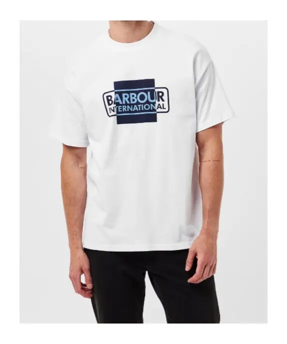 Barbour Short-sleeved Cotton Divide T-shirt