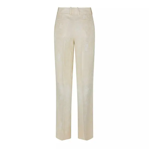 Off-White Fresco Straight Leg Trousers