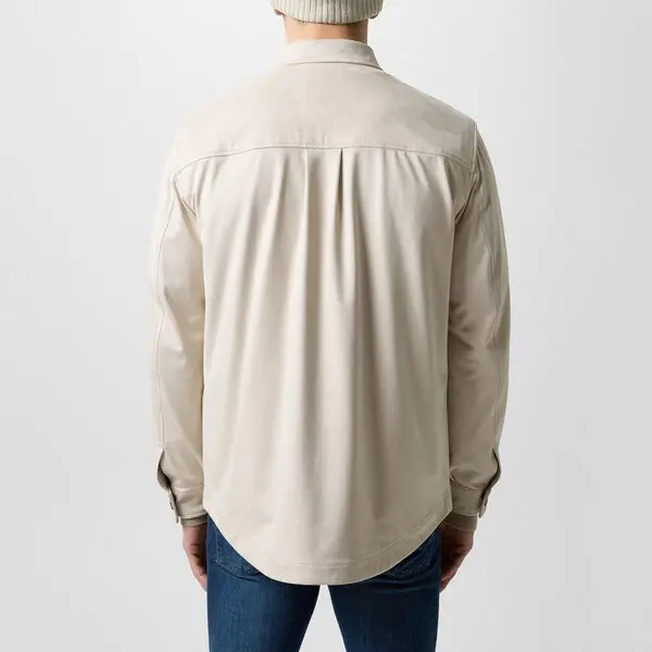 Hugo Boss Off-white Utility Shirt Jacket