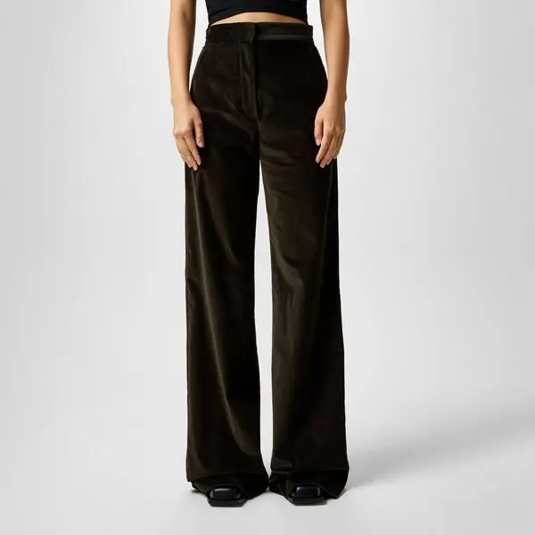 Max Mara High-waisted Wide-leg Trousers
