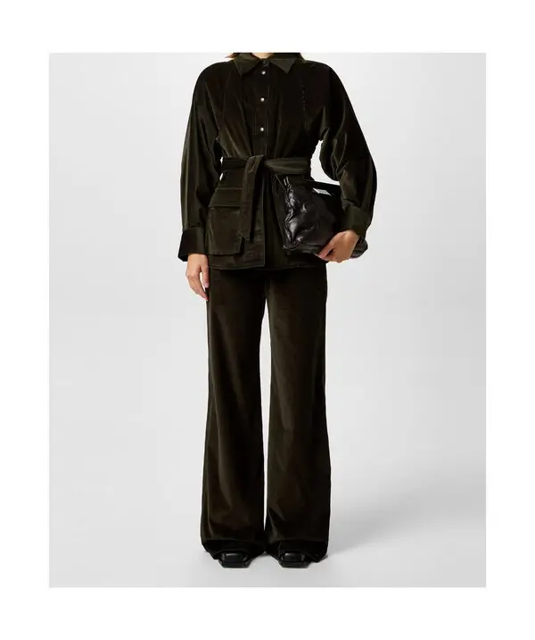 Max Mara High-waisted Wide-leg Trousers