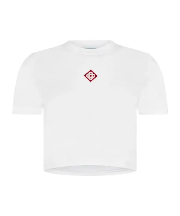 Casablanca Logo Crew Neck T-shirt