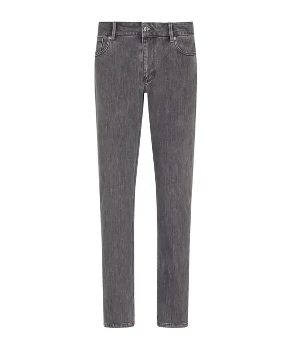 Emporio Armani Slim Fit J06 Jeans - Black