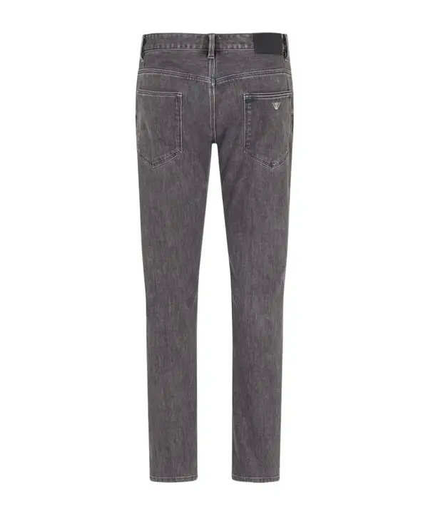 Emporio Armani Slim Fit J06 Jeans - Black